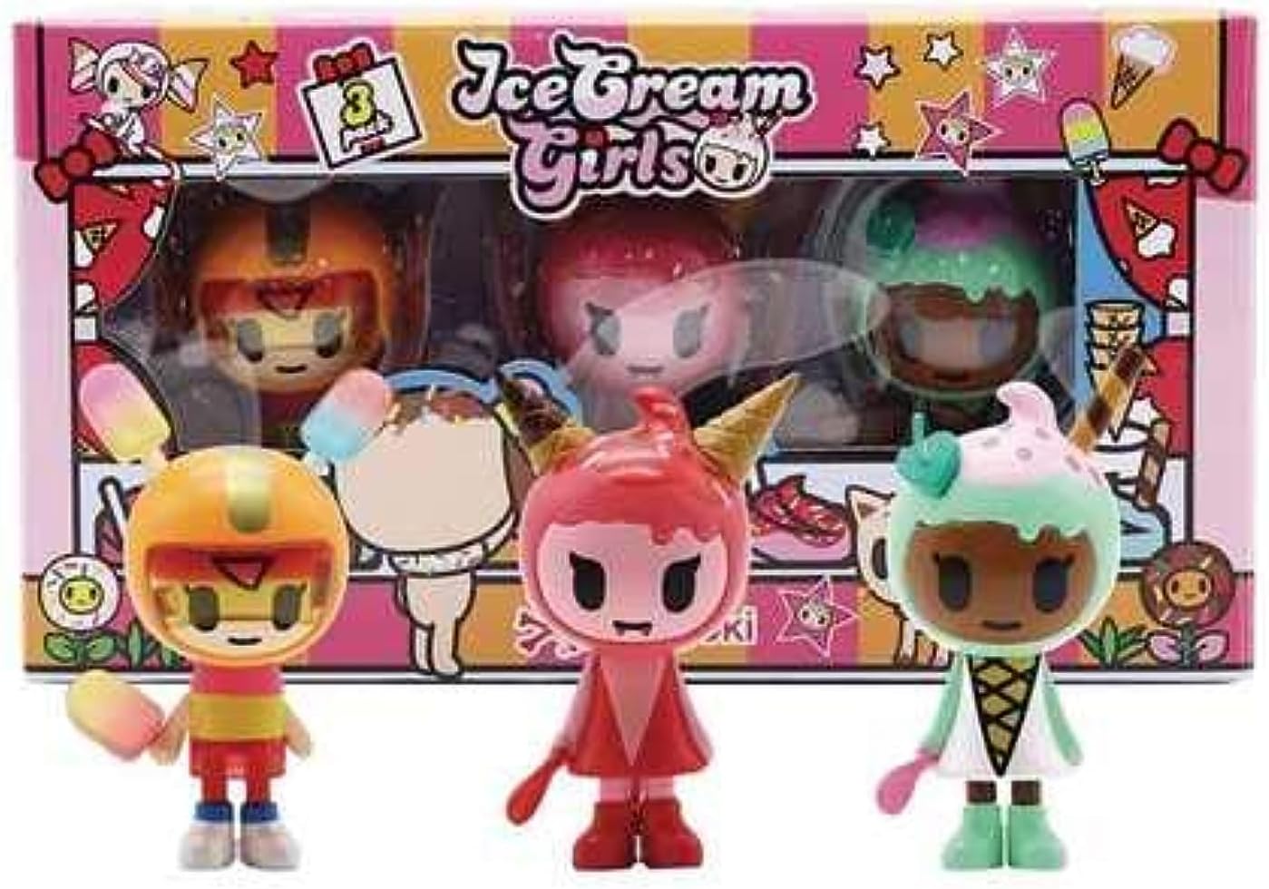 Amazon.com: Tokidoki Ice Cream Girls 3-Pack : Toys & Games