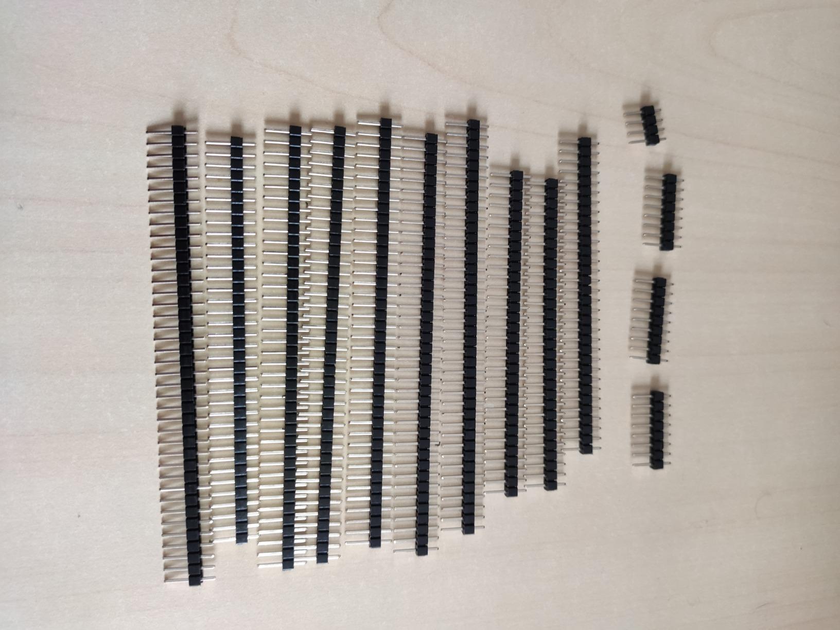 KTC CONS Labs MB1x40 10 Pieces 40 Pin 1x40 Single Row Male 2.54 ...
