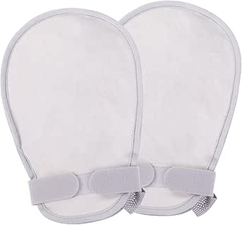 Amazon.com: ANBANREY Kids Anti-Scratch Mittens with magic tape– Soft ...