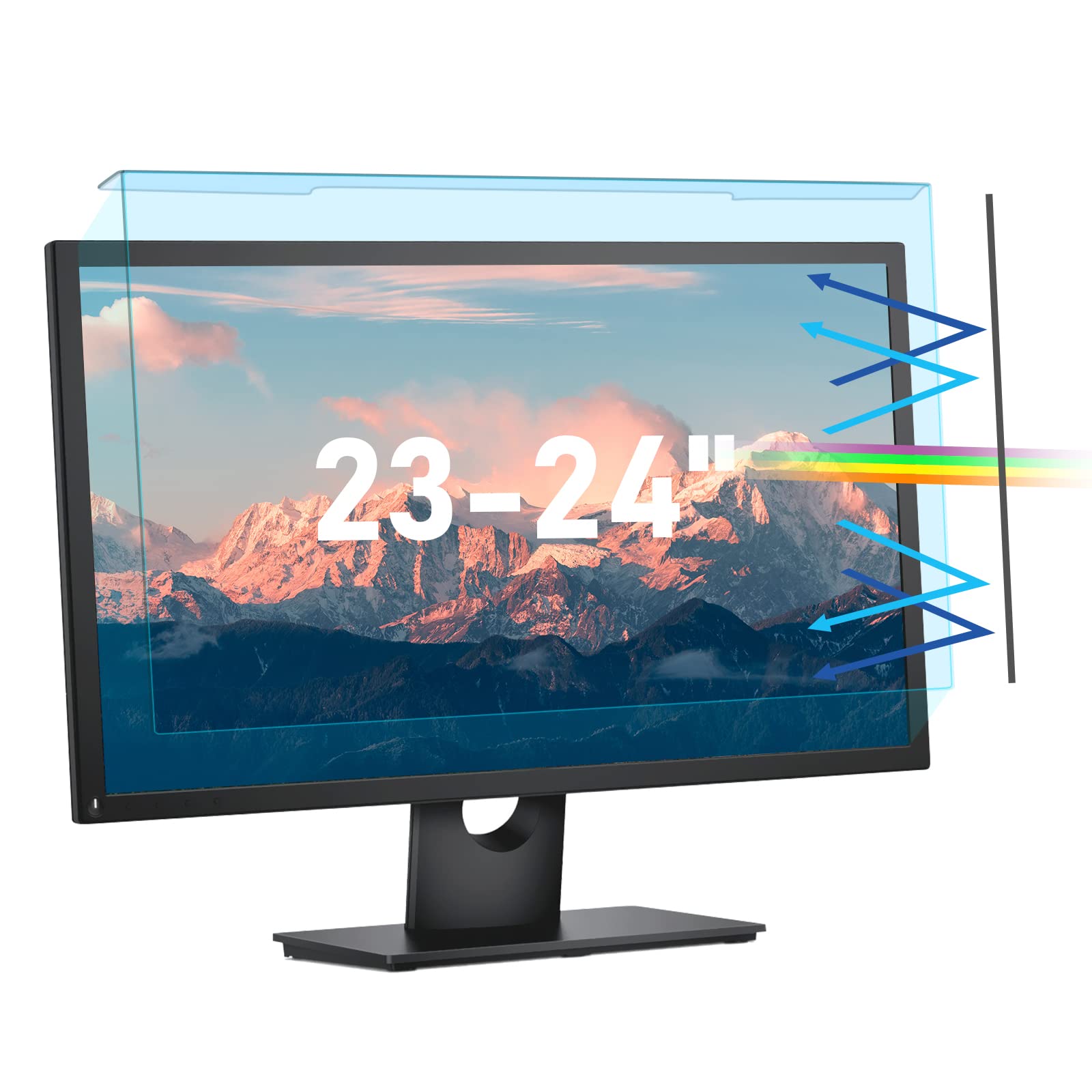 23-24 inch Universal Blue Light Blocking Screen Protector Panel for ...