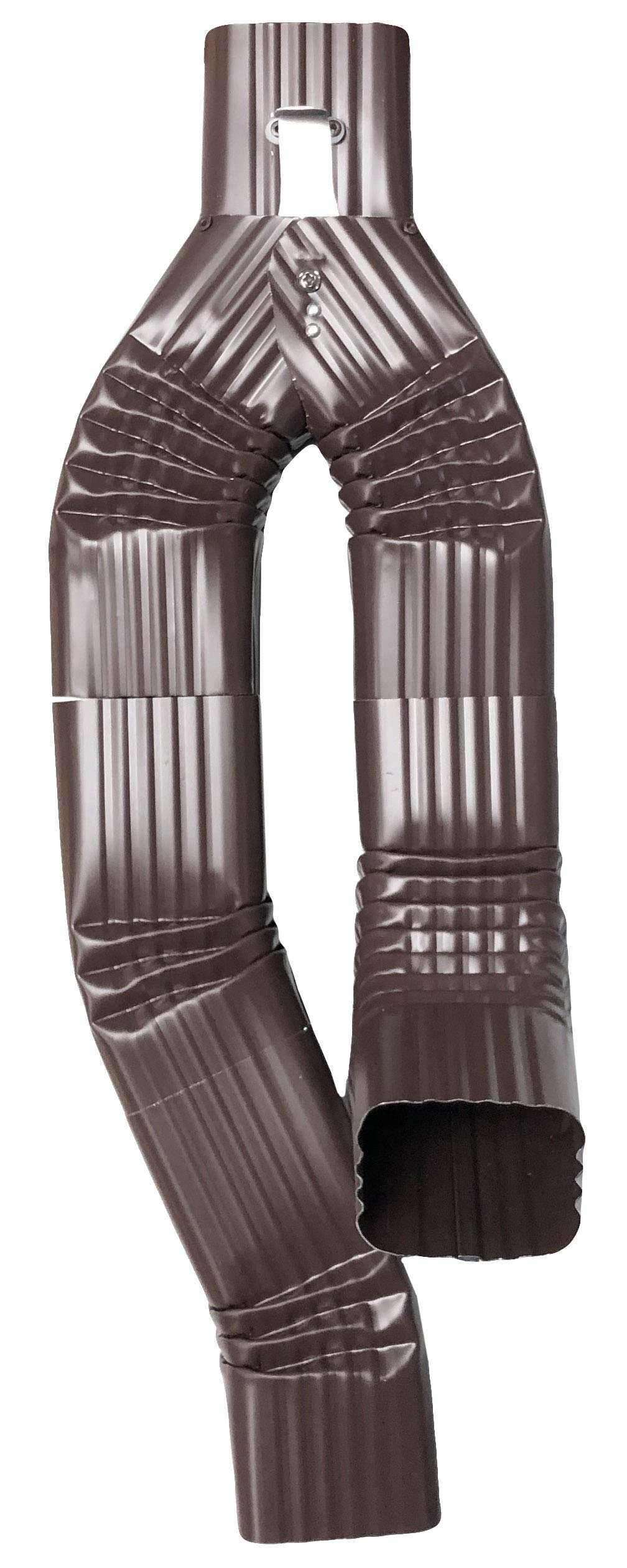 Amazon.com : Aluminum 2x3 Inline Downspout Diverter for Rain Barrels ...