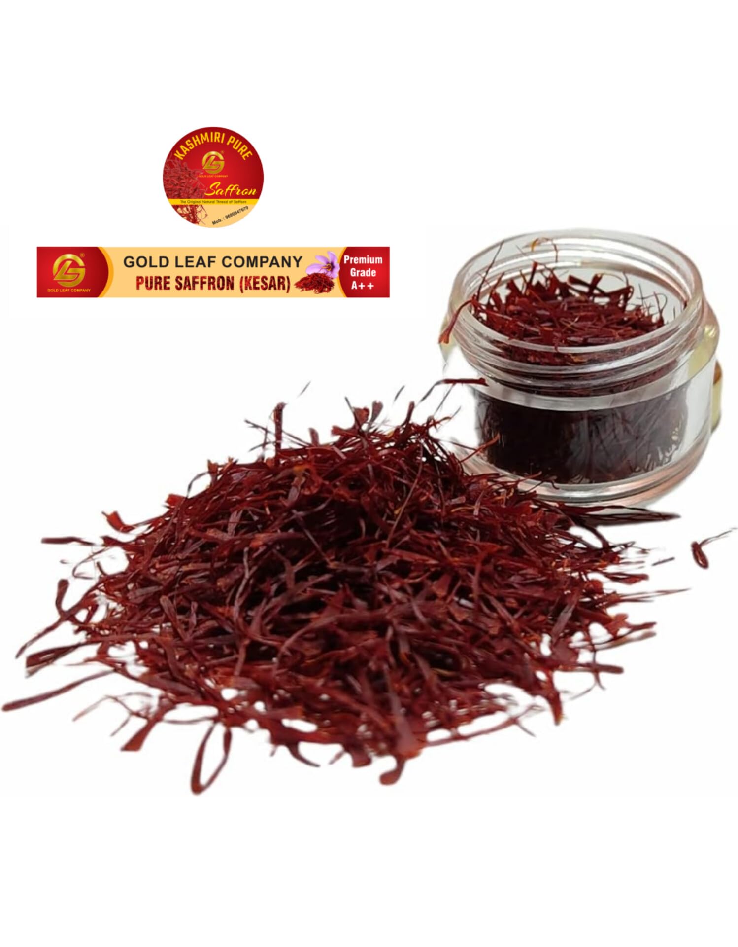 Amazon.com : Pure Kashmiri Saffron | With Purity, Quality & Kashmir ...
