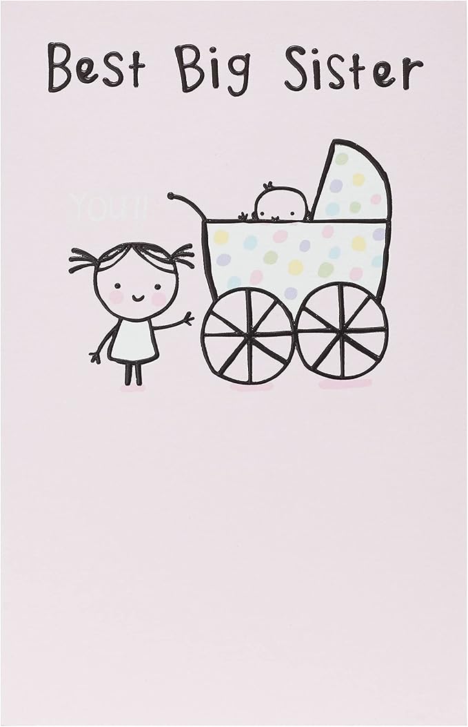 Amazon Big Sister Card New Big Sister Card Congratulations amazon-big-sister-card-new-big-sister-card-congratulations