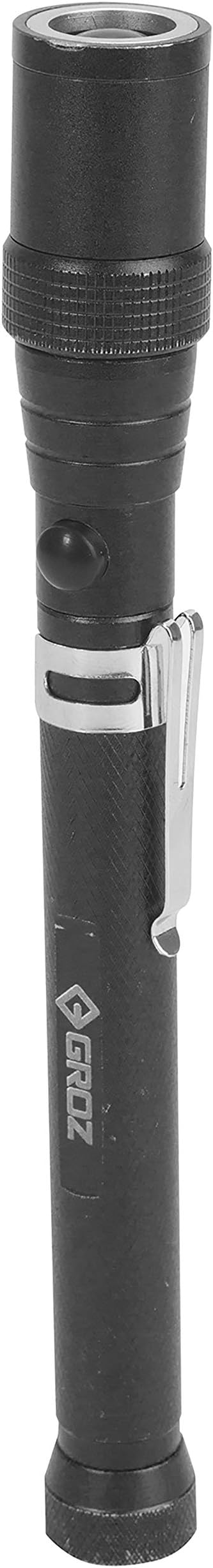 Groz LED Extendable Torch with Built In Magnetic | Pick Metallic Parts ...