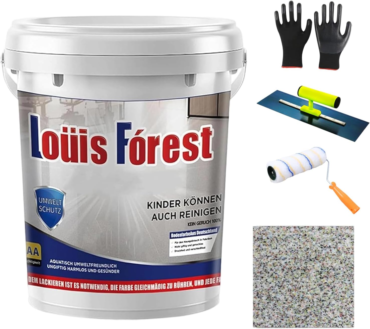 Epoxy Coloured Sand Floor Paint, Louis Forest Epoxy Floor Paint, High ...