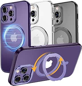 Amazon.com: MAGIC JOHN Magnetic Case for iPhone 14 Pro Max Phone Case [Compatible with Magsafe ...