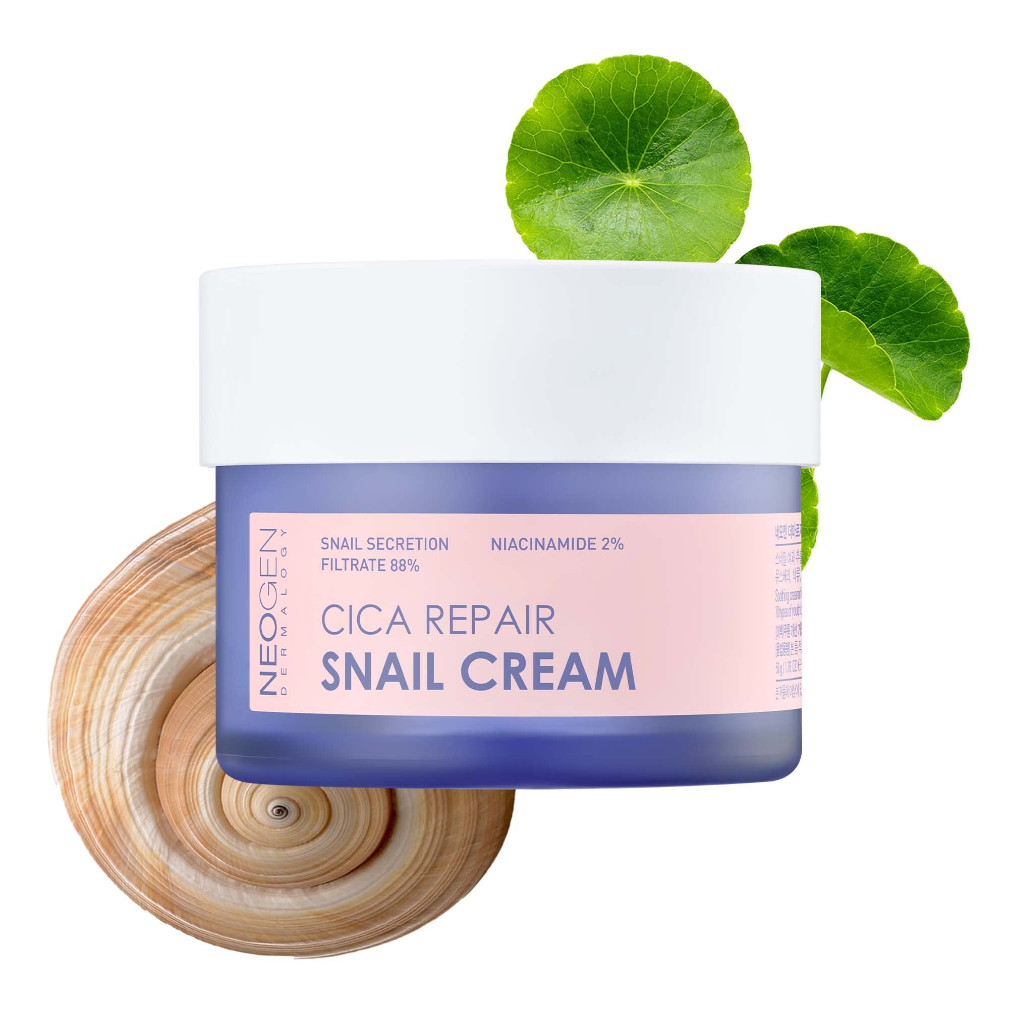 Buy DERMALOGY by NEOGENLAB Snail Cica Repair Cream 1.76 oz / 50g I 88% ...