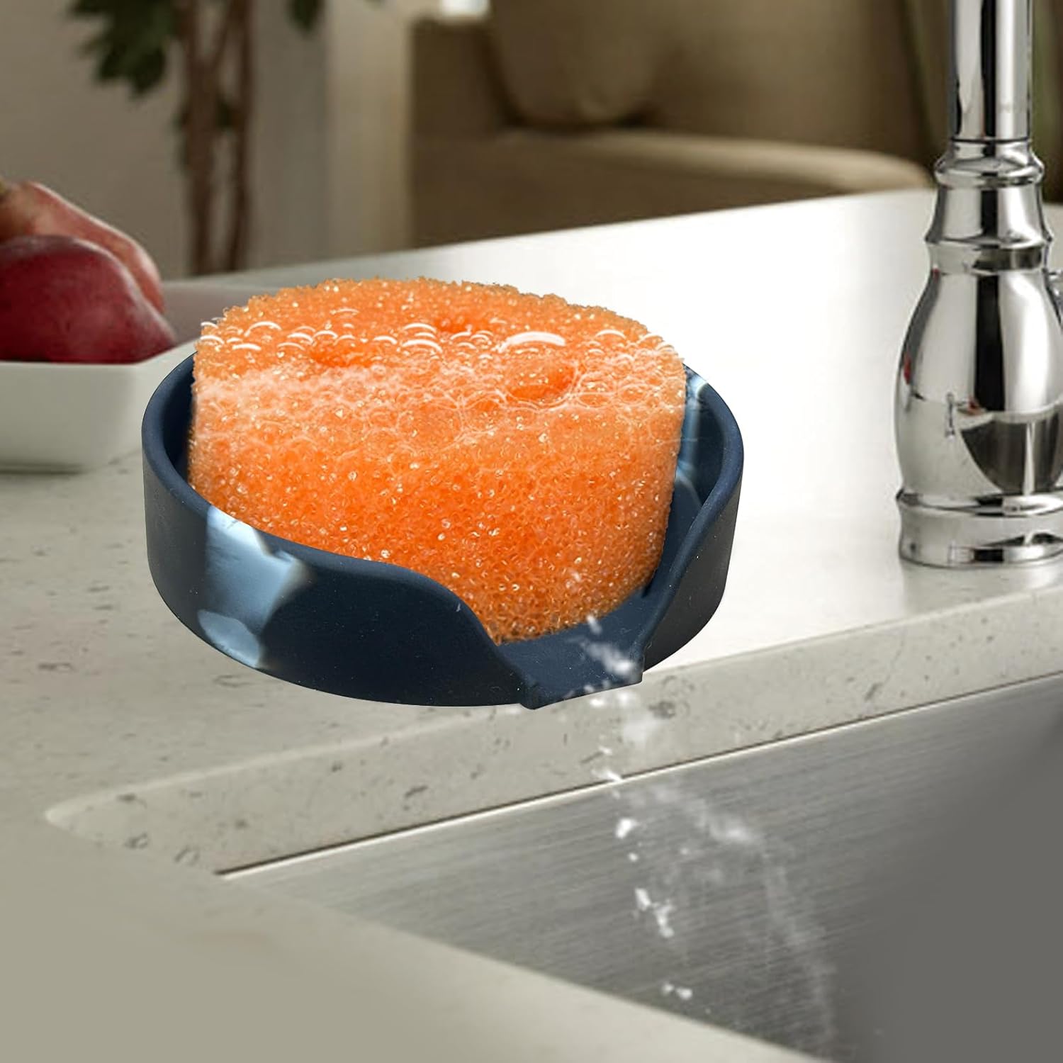 Amazon.com - OKeanu Sponge Holder for Scrub Daddy with Suction Cups and ...