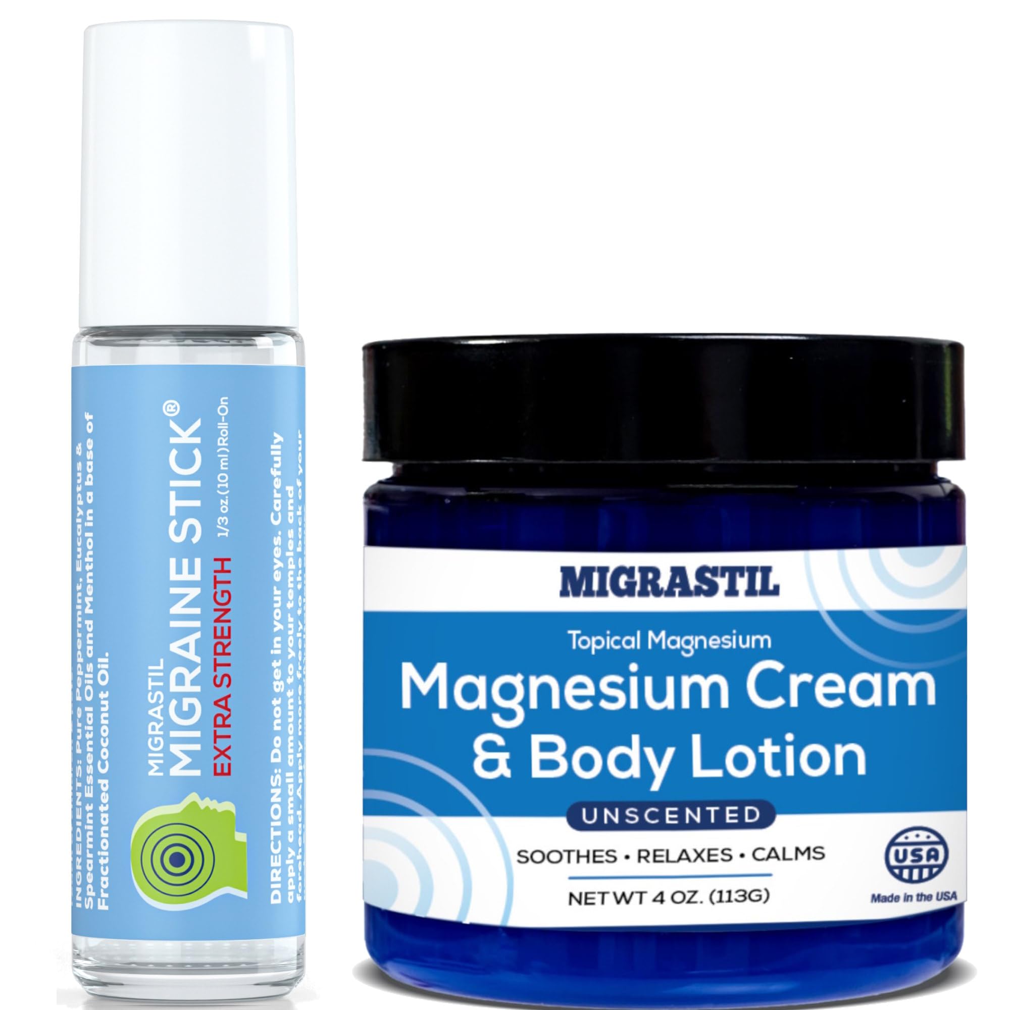 Amazon.com: Basic Vigor Migrastil Extra Strength Migraine Stick ...