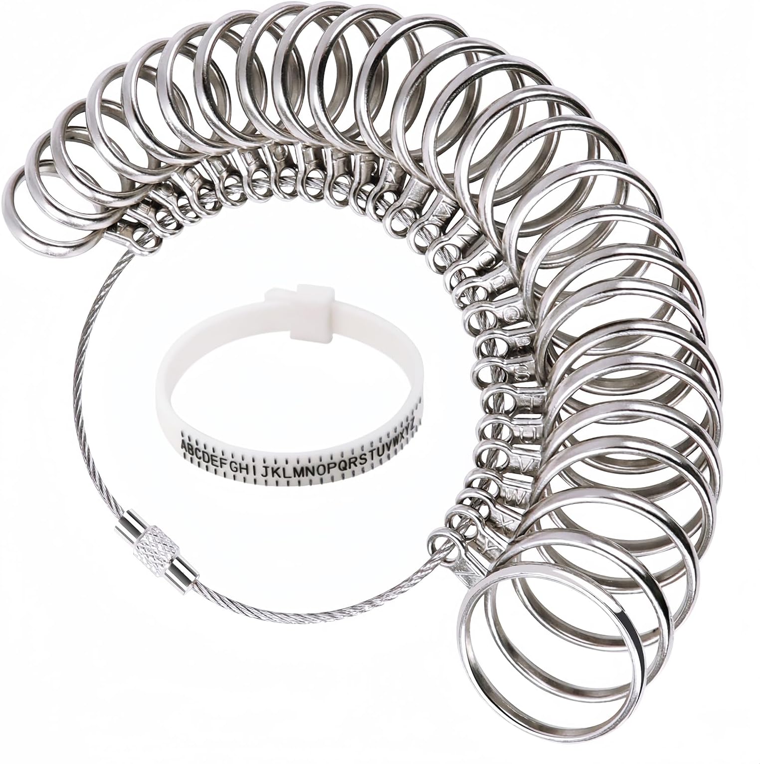 Redamancy Ring Sizer UK Gauge Set, Ring Measurement Scales Kit Tools ...