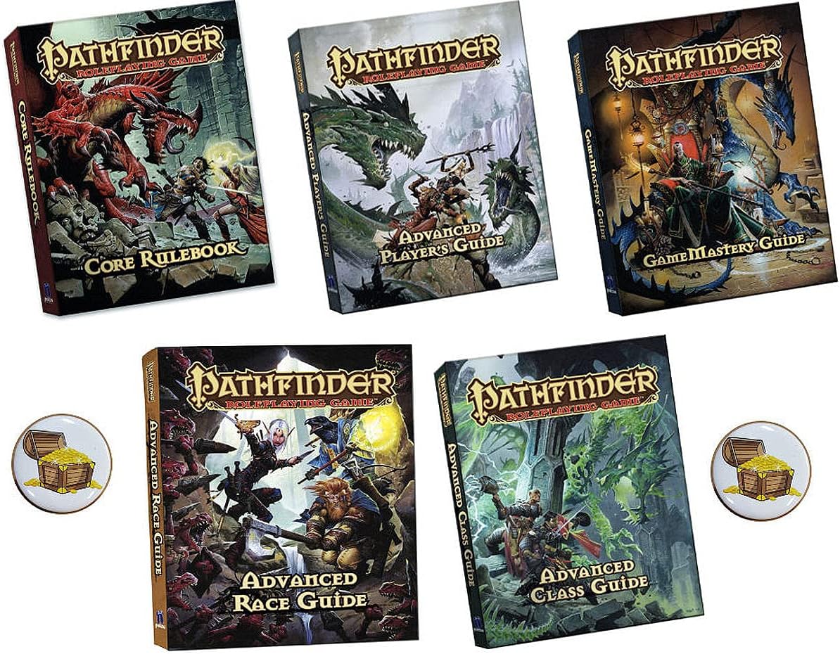 Buy Pathfinder Pocket Edition Bundles Core Rulebook and 4 Guides Online ...