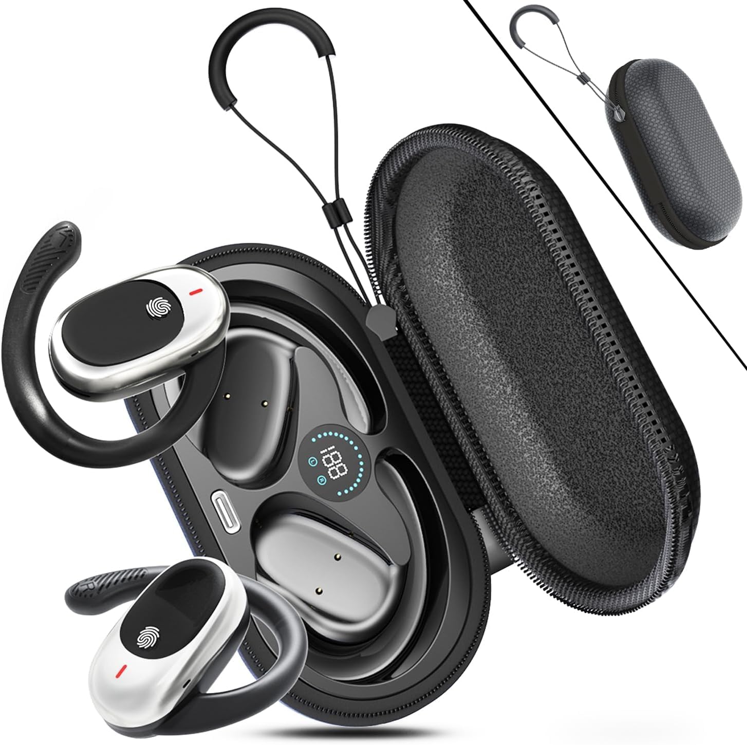 Amazon.com: GameXtrem Wireless Earbuds 40H Playtime Earphones Wireless ...