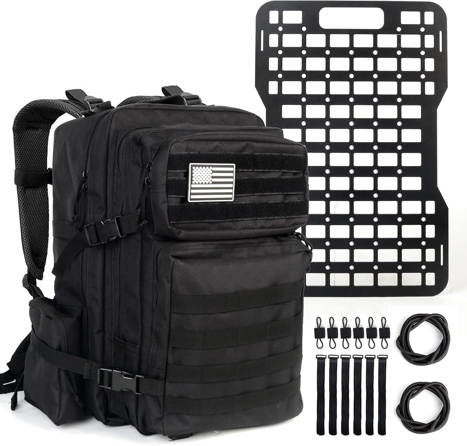 Amazon.com : Rigid Insert MOLLE Panel Portable Gear Organizer with ...