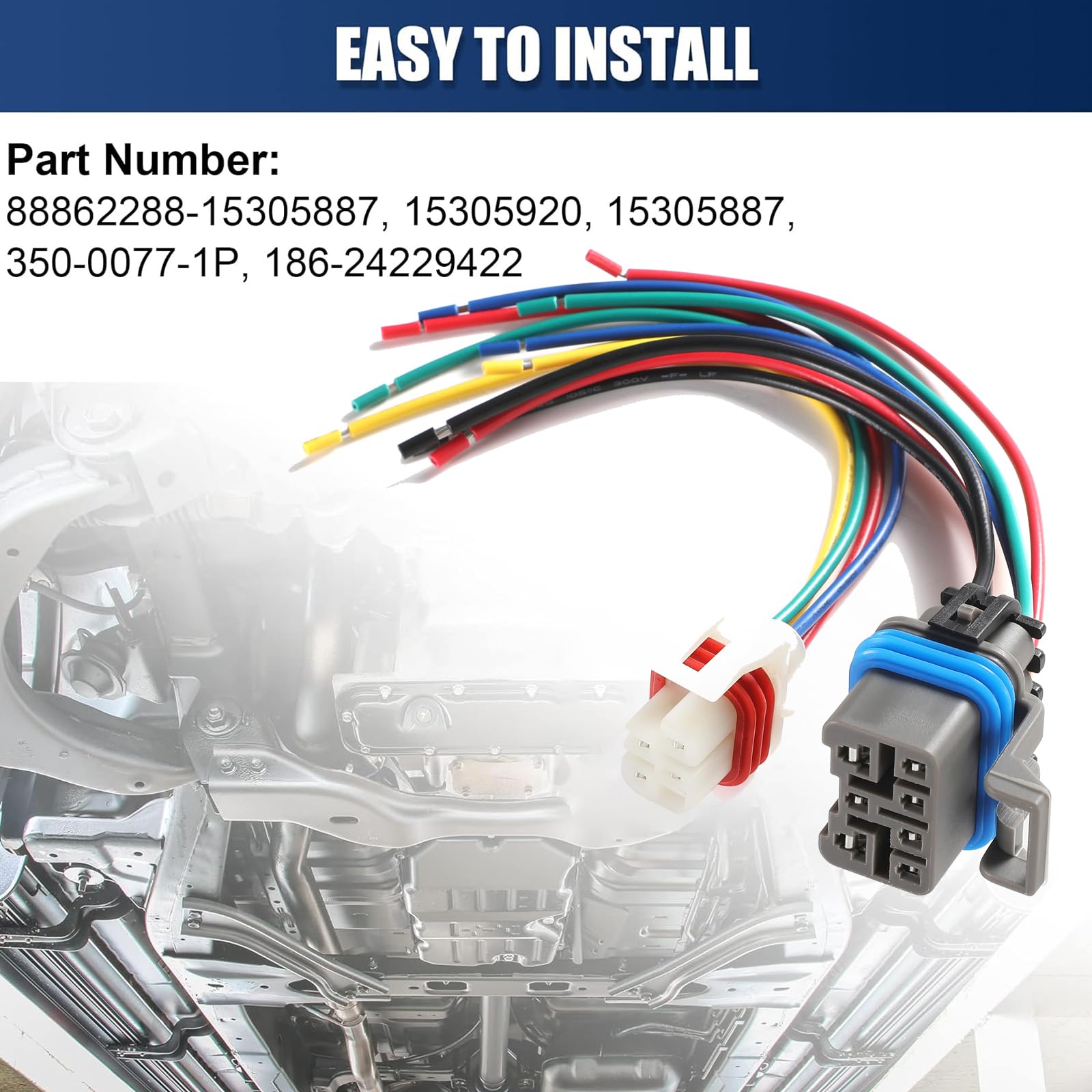 1995 Camaro Neutral Safety Switch Harness Wire Pigtail Transmission