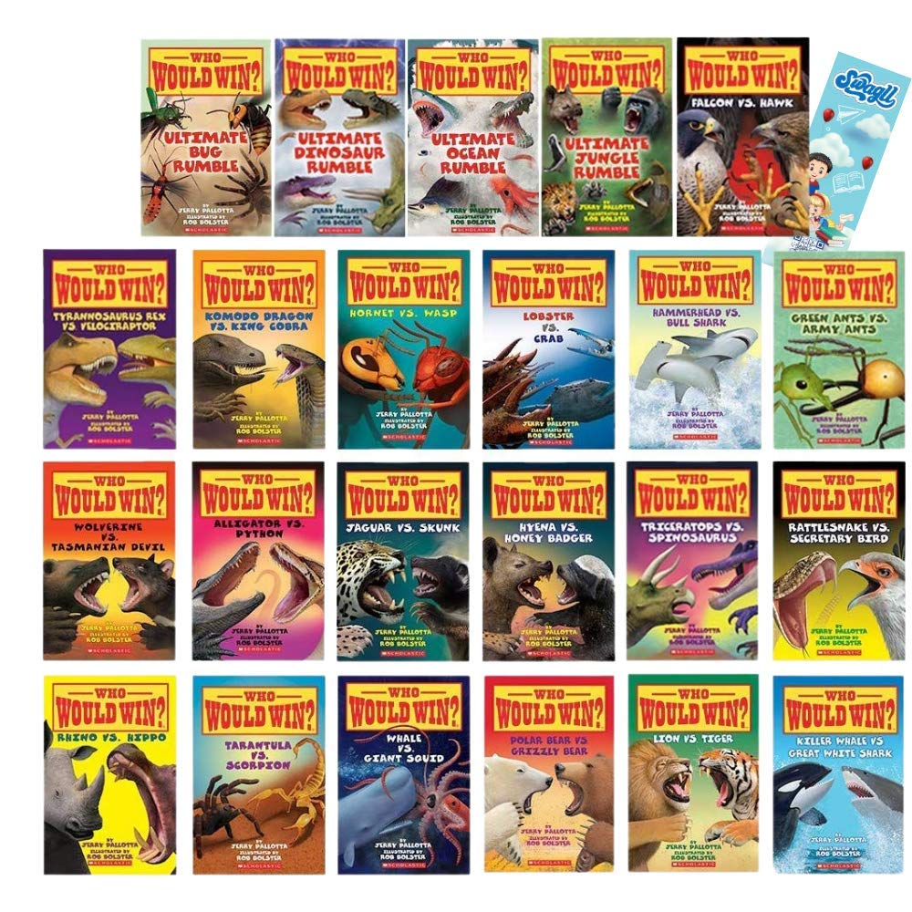 Who Would Win Books #1 - #23 | 23 Book Set | Book Series Kids: Jerry ...