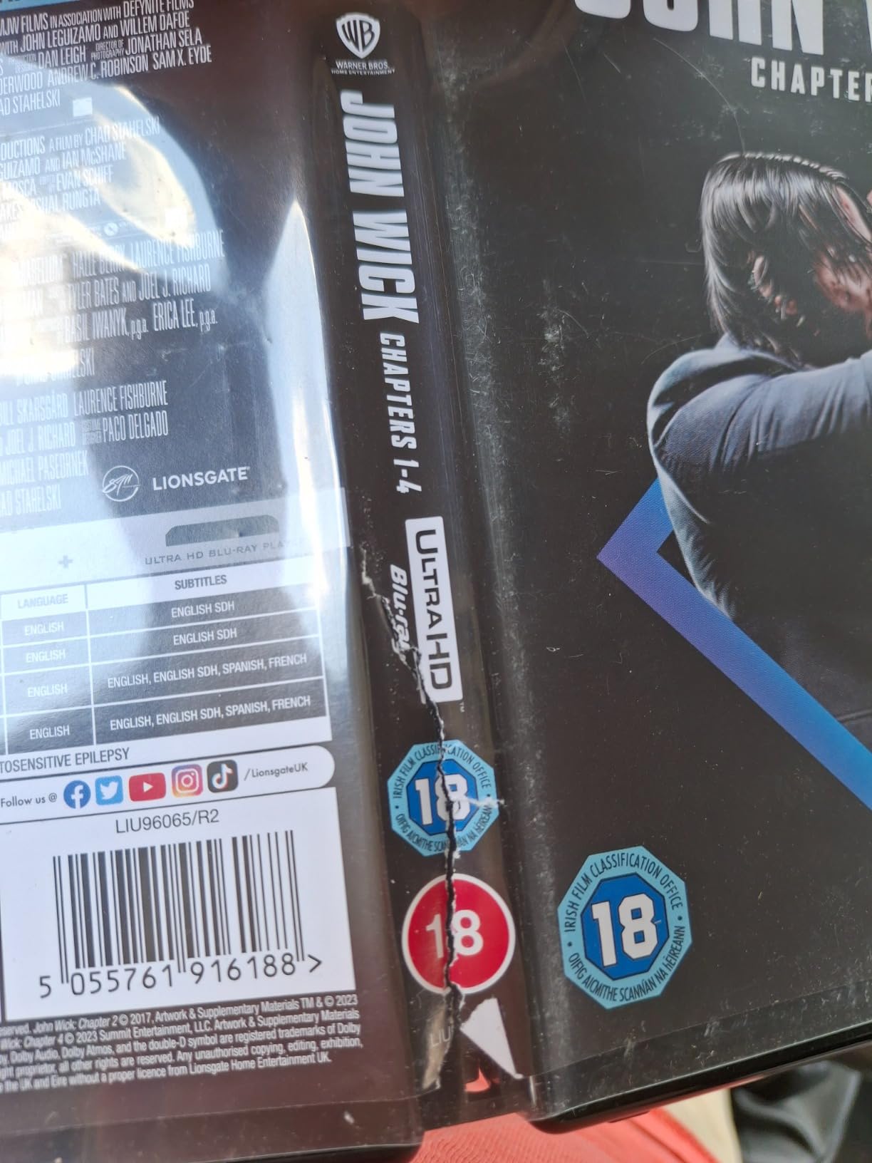 John Wick 1 - 4 Box Set (4K UHD) [Blu-ray]: Amazon.de: Lance Reddick ...