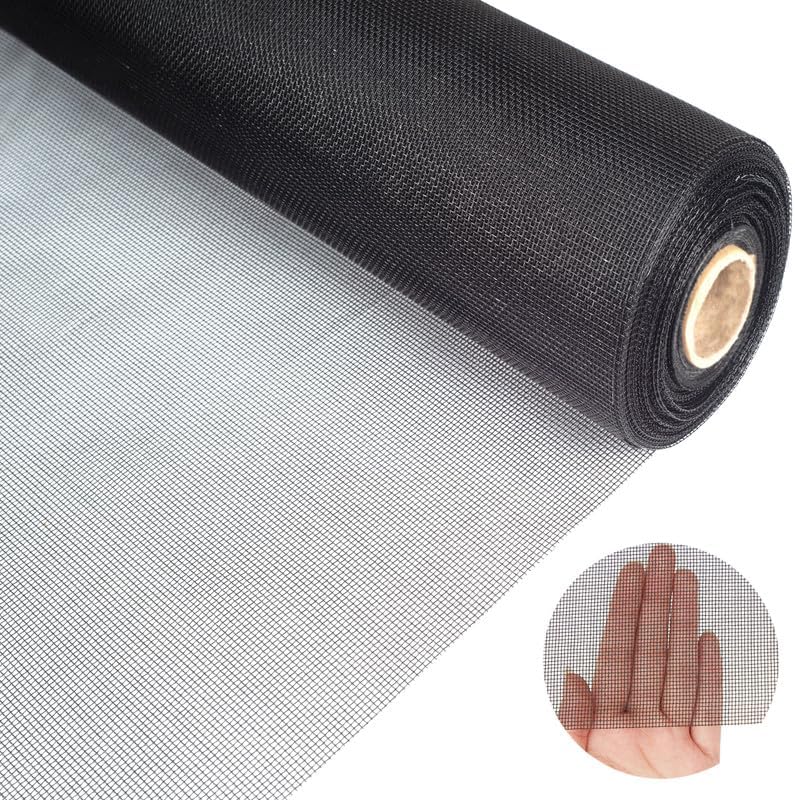 Goldshire Fiberglass Window Screen Roll 45" x 98' DIY Custom Pet Proof ...