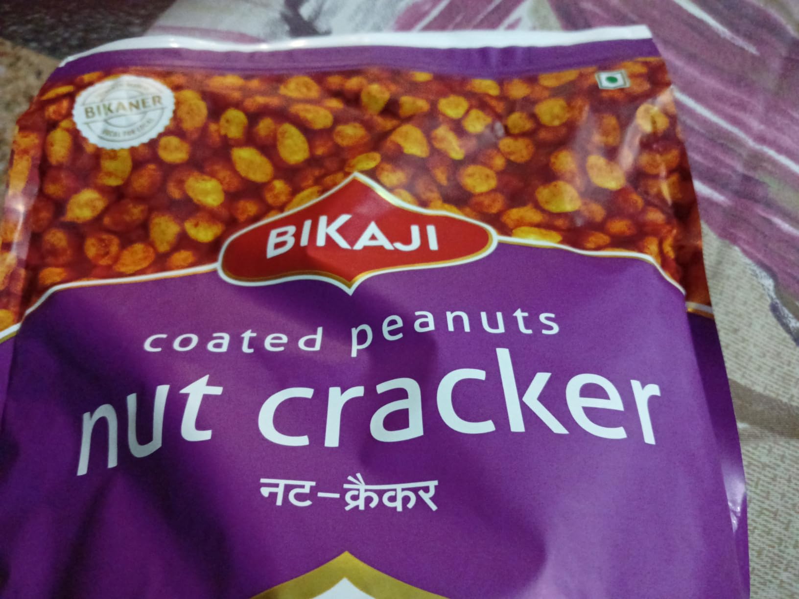 Bikaji Nut Cracker - Coated Peanuts | 400g Pack | Shing Dana | Snacks ...