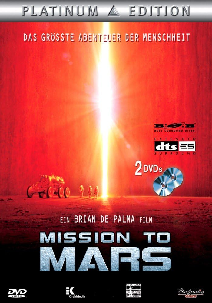 Mission to Mars - Platinum Edition, 2 DVDs [Special Edition] : Amazon ...