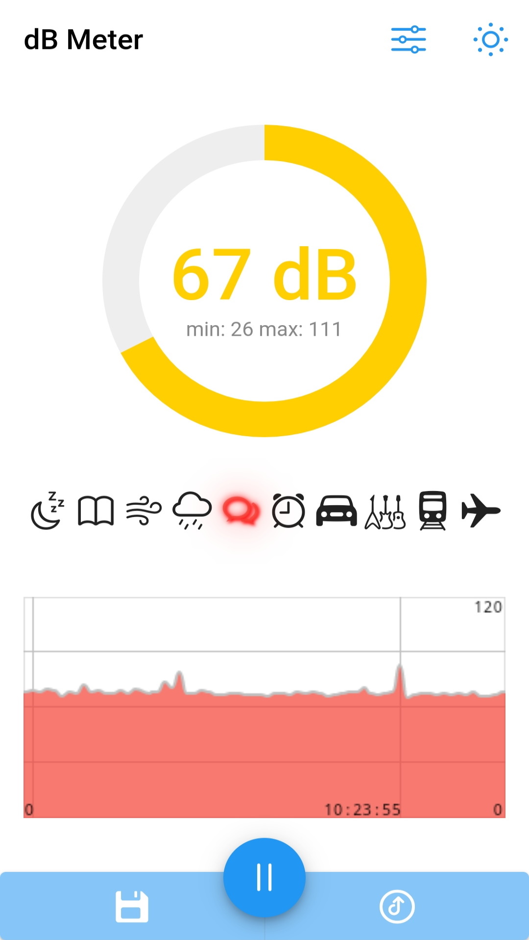 dBMeter - Decibel sound meter - App on Amazon Appstore