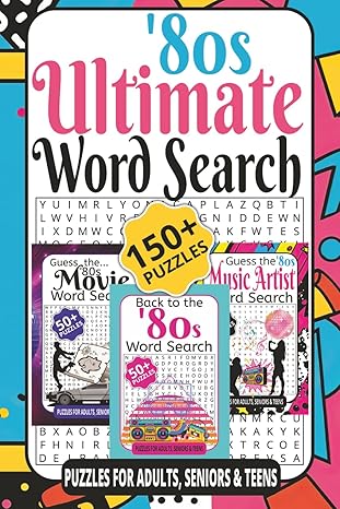Ultimate '80s Word Search: 150+ Retro Puzzles Celebrating '80s Movies ...