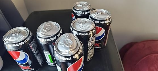 Pepsi Max No Sugar Cola Cans 24 x 330ml : Amazon.co.uk: Grocery