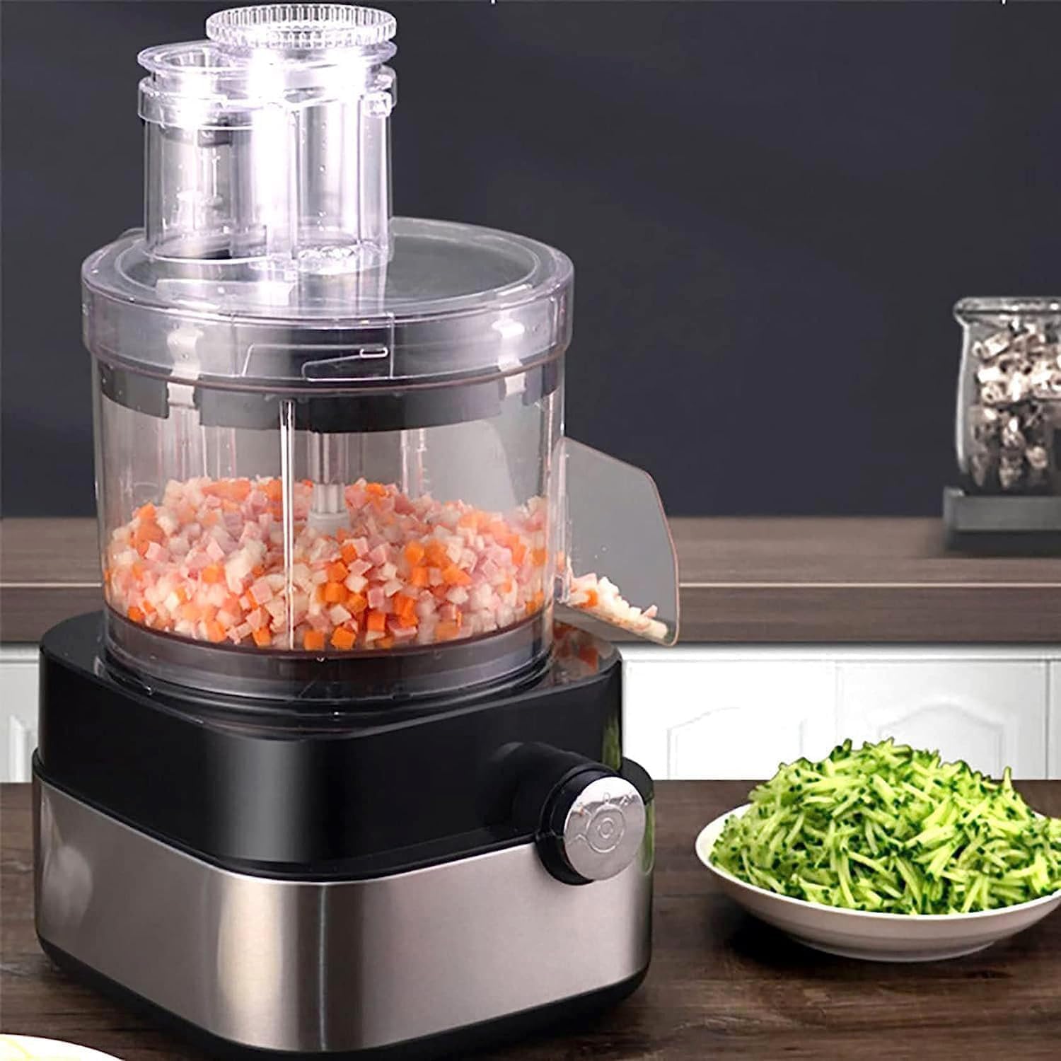 Amazon.com: GenSDH Multifunctional Fruit & Vegetable Electric Cutter ...
