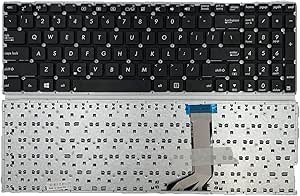 Amazon.com: Tiugochr Laptop Replacement US Layout Keyboard for Asus X556 X556U X556UA X556UB ...