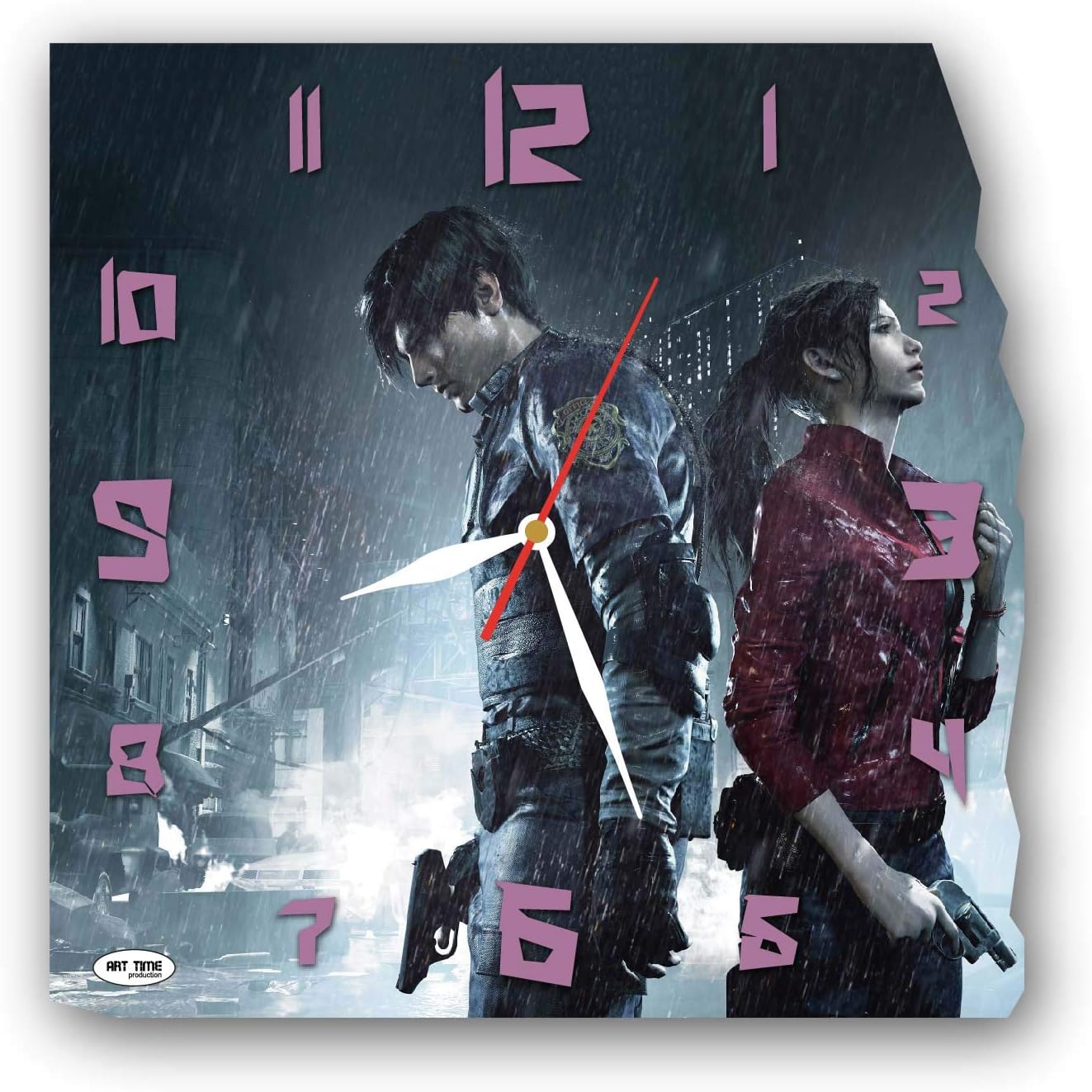 Exclusive Clock Resident Evil 2 Video Game – Unique Item for Home and ...