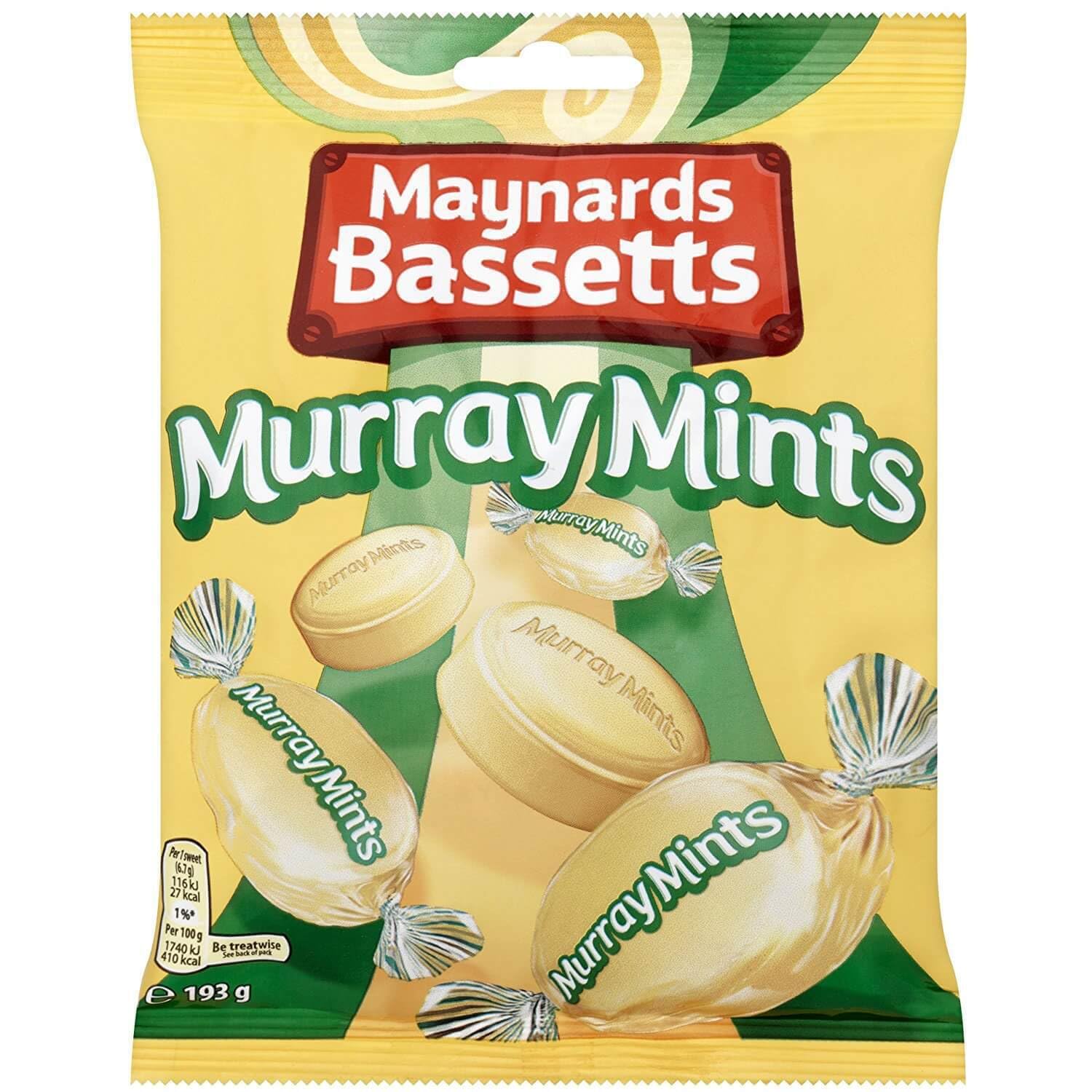 Amazon.com : Bassett's Murray Mints 200g Bag by Murray : Grocery ...