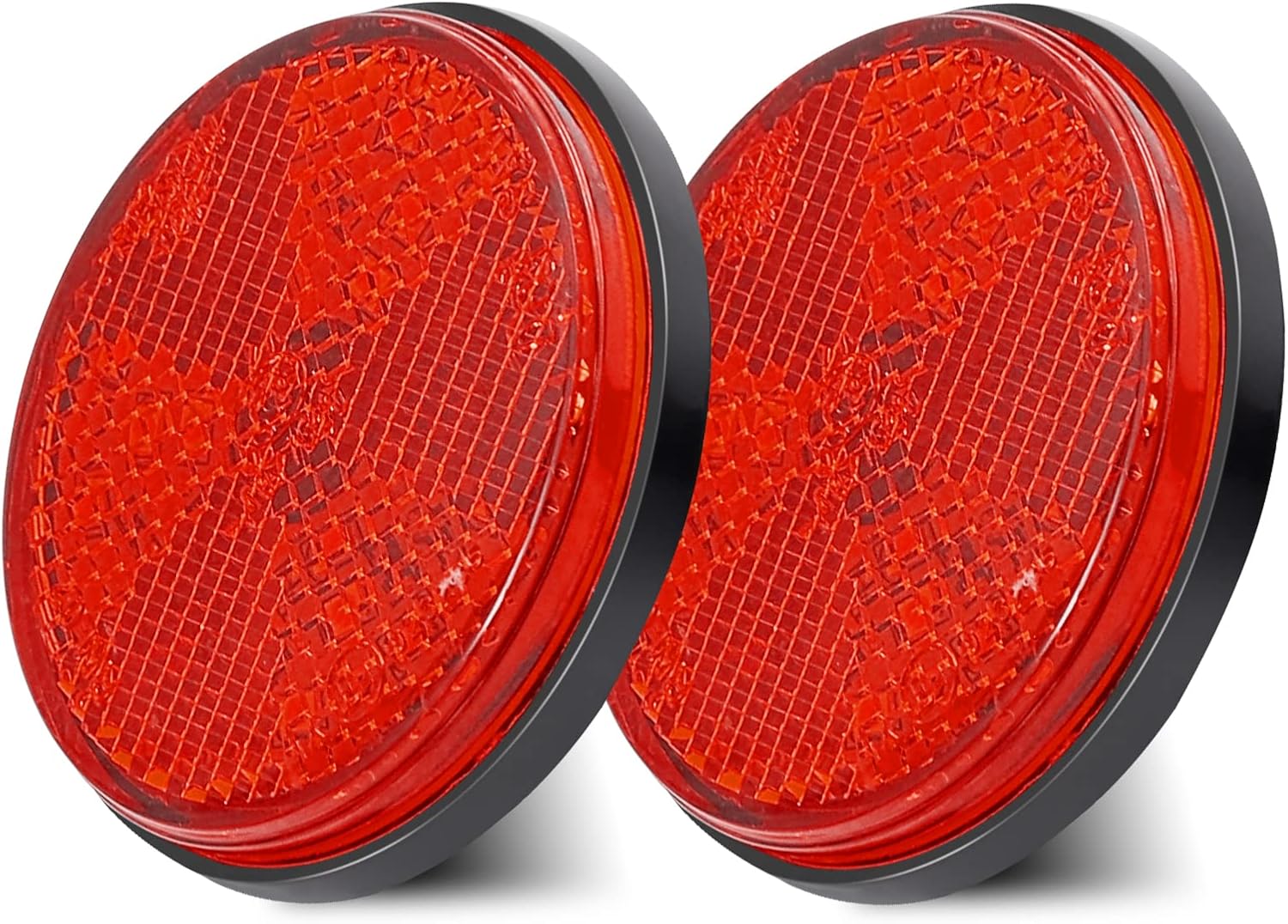 Amazon.com: Ygmylandbb 2.16" Inch Round Reflective Warning Reflector ...