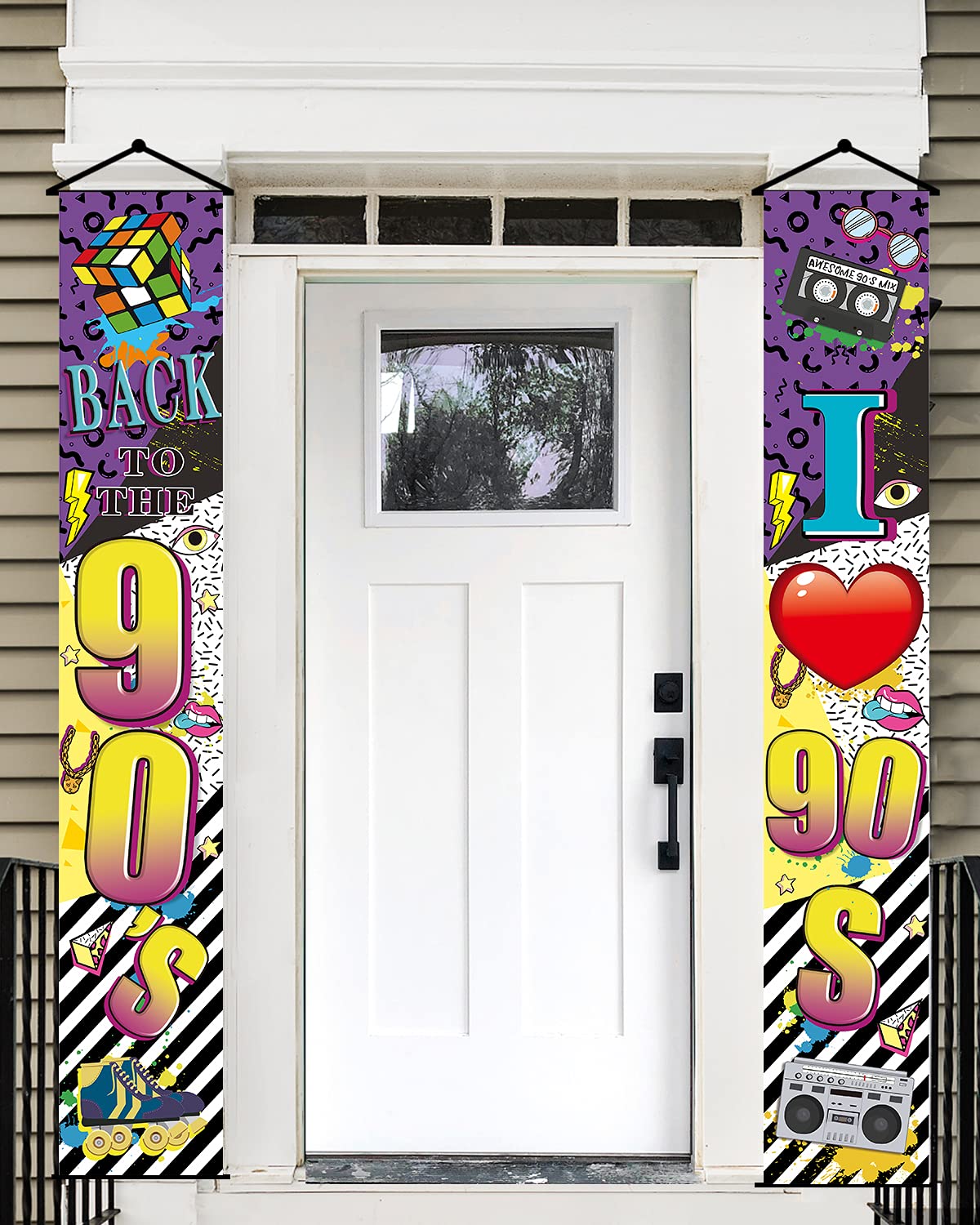 Buy 90's Themed Party Door Banner Decorations, I Love The 90s Back to ...