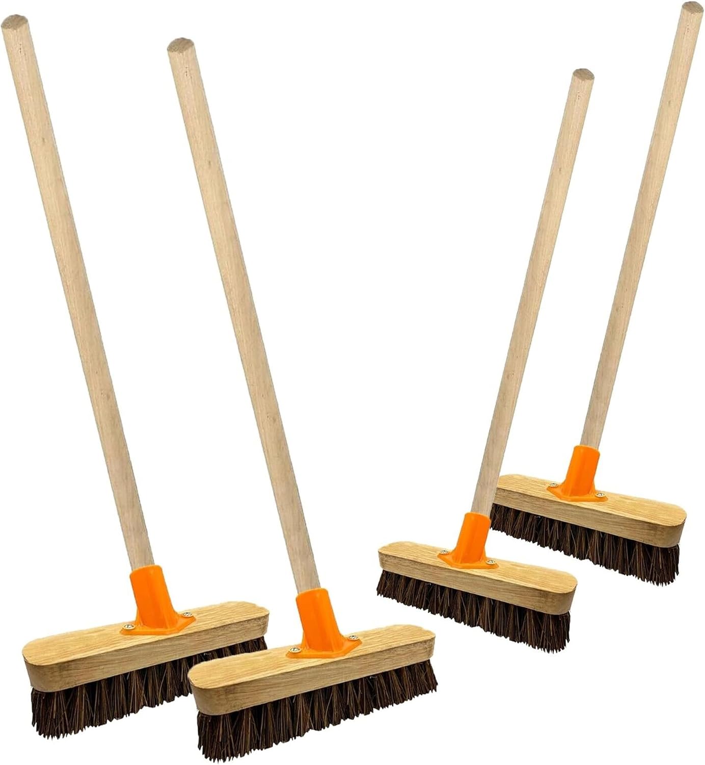 Strong Handle Stiff Deck Scrubber Brush For Decking, Cleaning & Gardens ...
