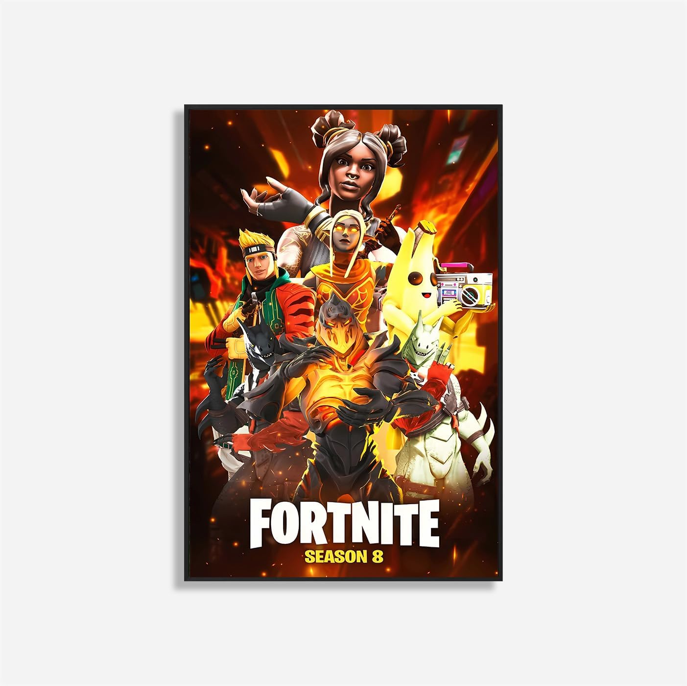 Fortnite Poster 2025 Vidoe Game Posters for Room Bedroom Aesthetic Home ...