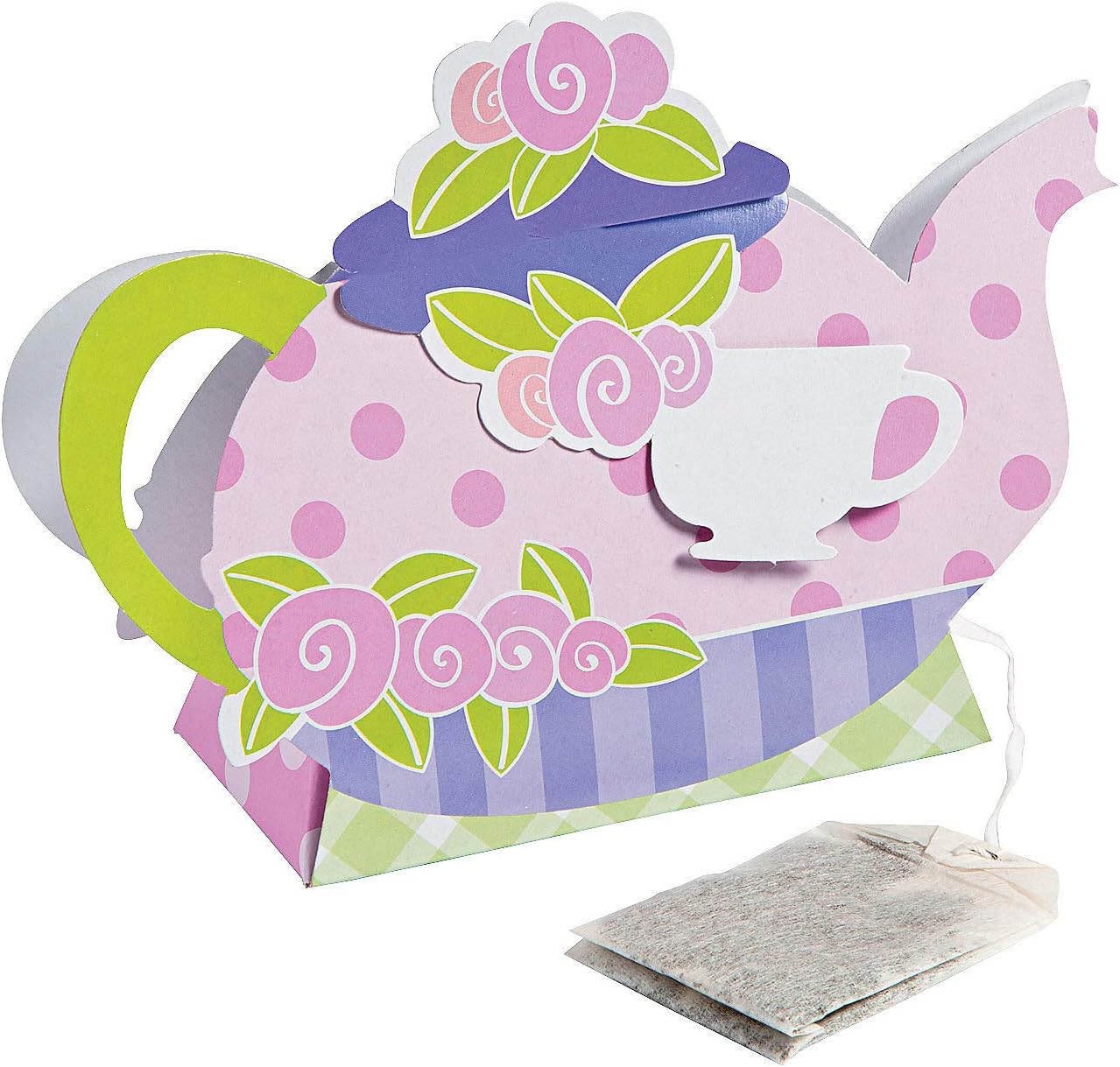 Amazon.com: Fun Express Tea Party Treat Gift Boxes - 8 Pieces : Health ...