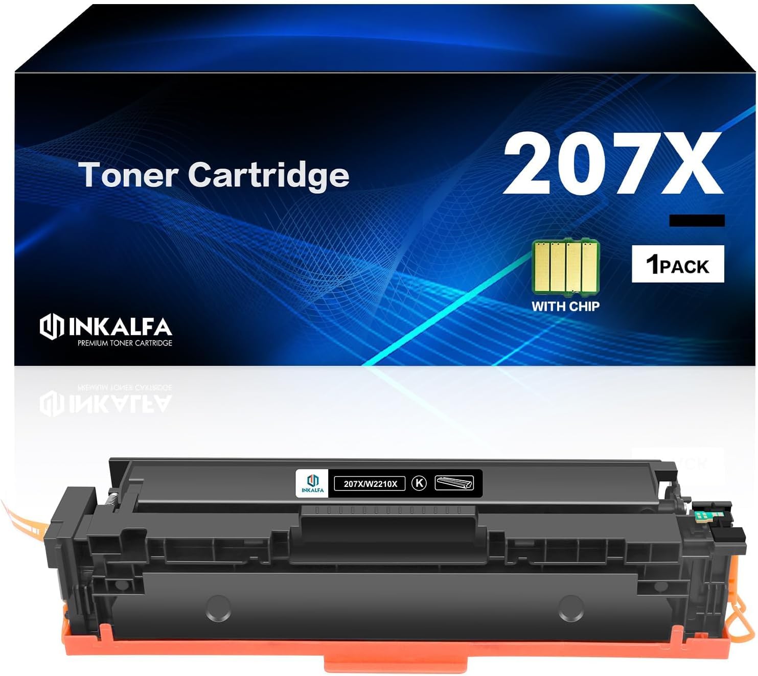 HP 207X W2210X Original Toner mit hoher Kapazität, Schwarz HP Farbe ...