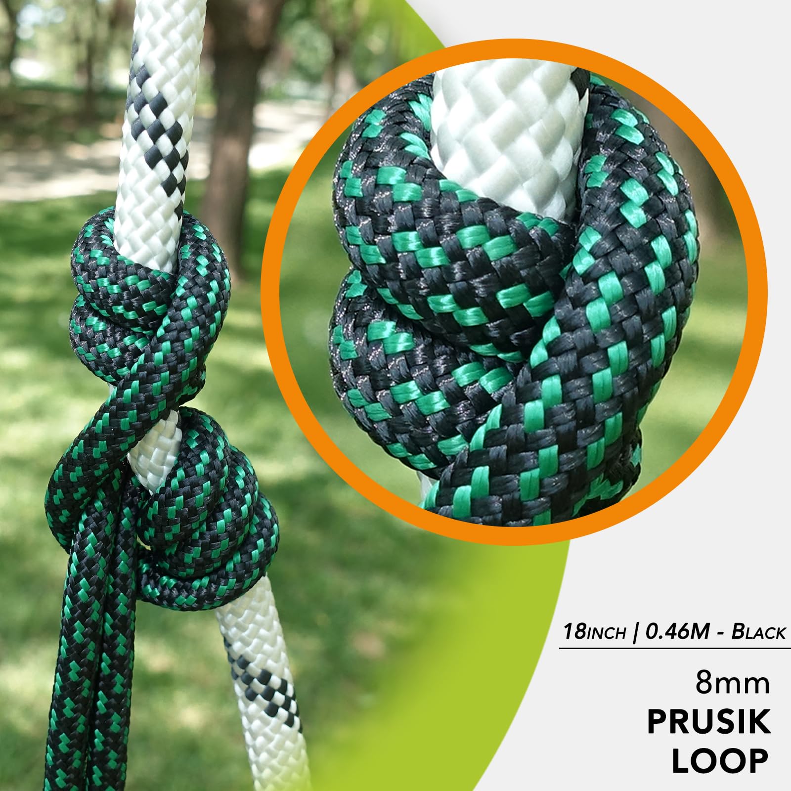 Amazon | GM CLIMBING ダブルブレード 8mm プルージックループ