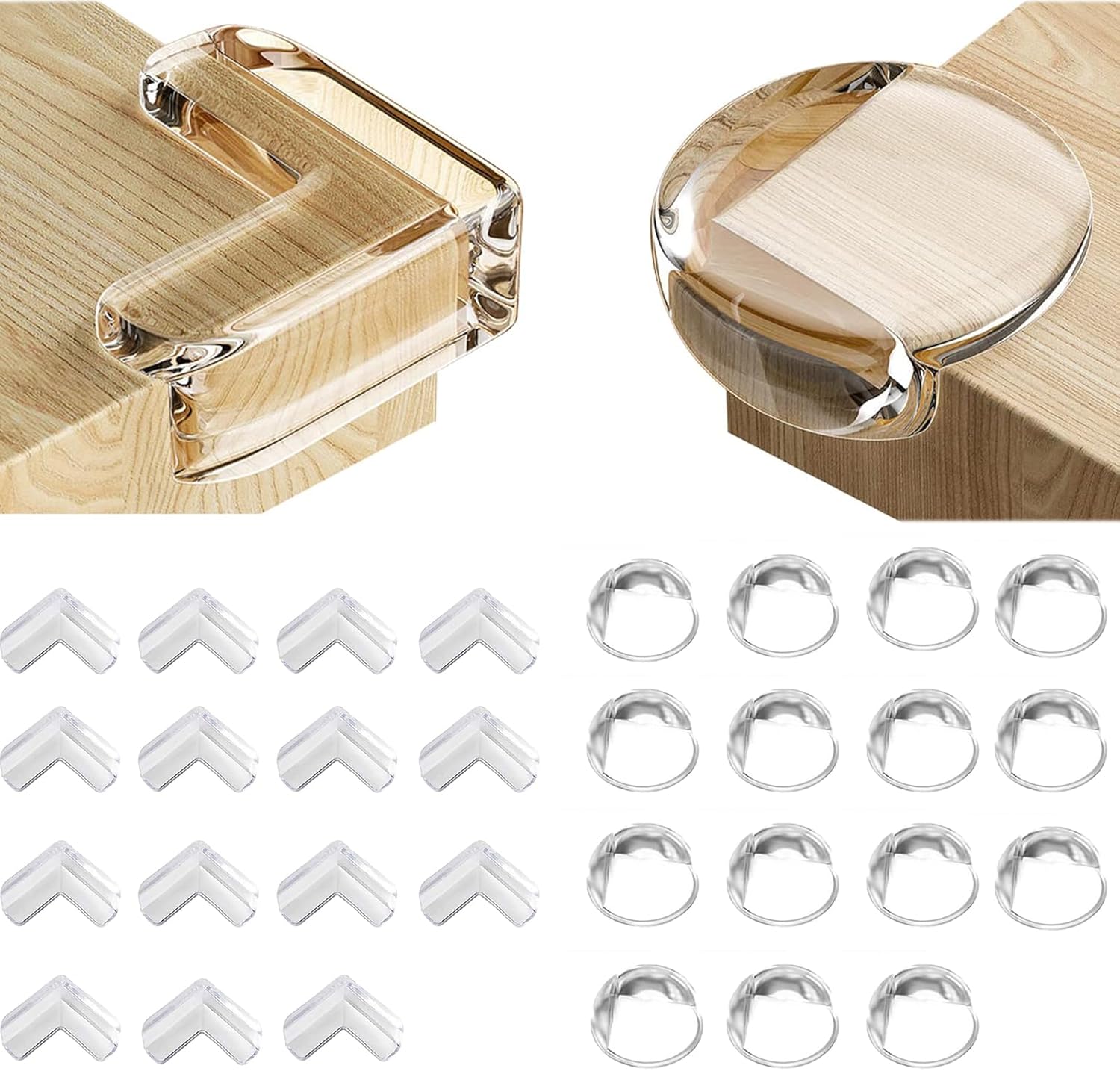 Amazon.com : 30 PCS Corner Protectors for Baby, Baby Proof Table Corner ...