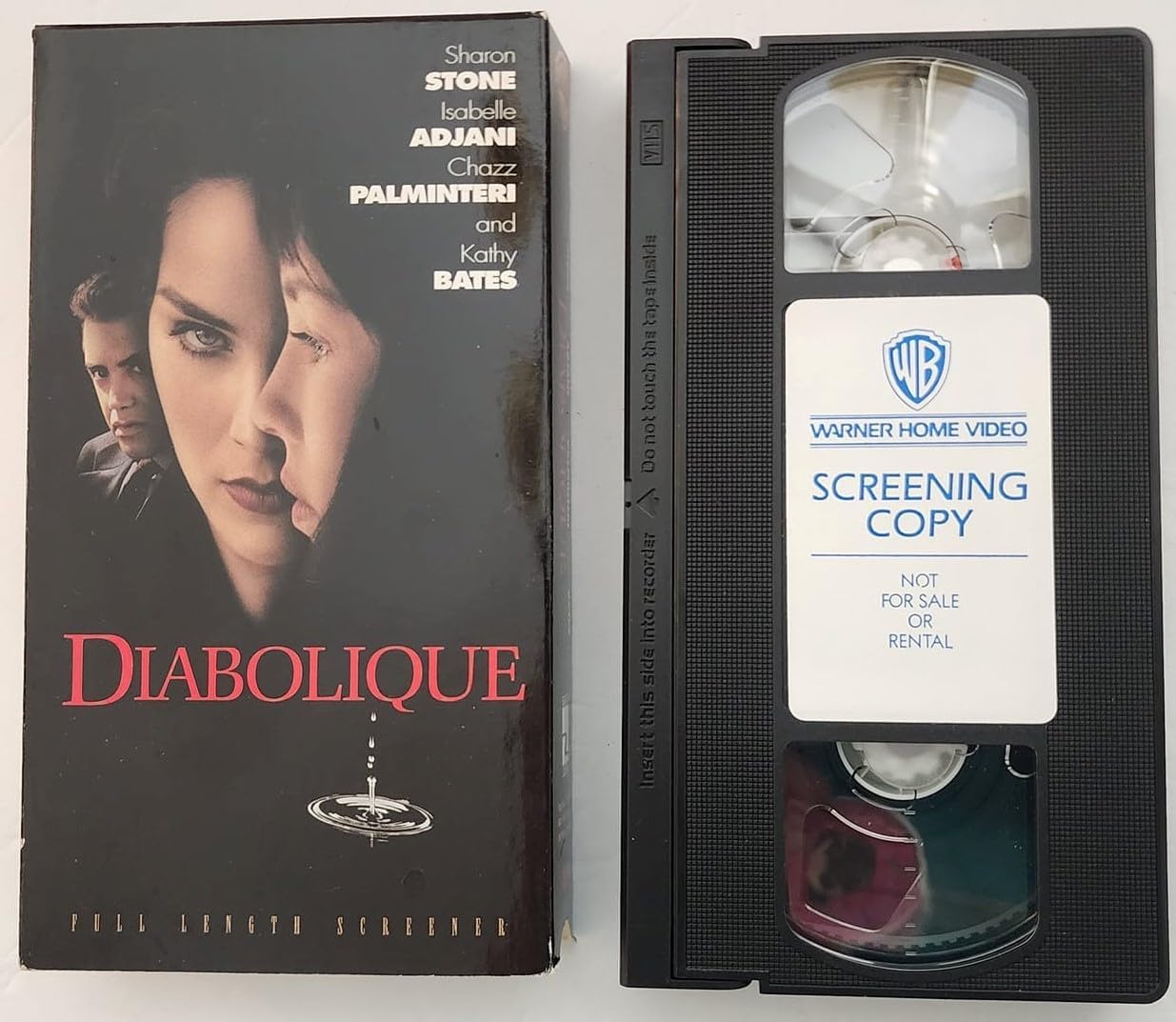Amazon.com: Diabolique [VHS] : Sharon Stone, Isabelle Adjani, Chazz ...