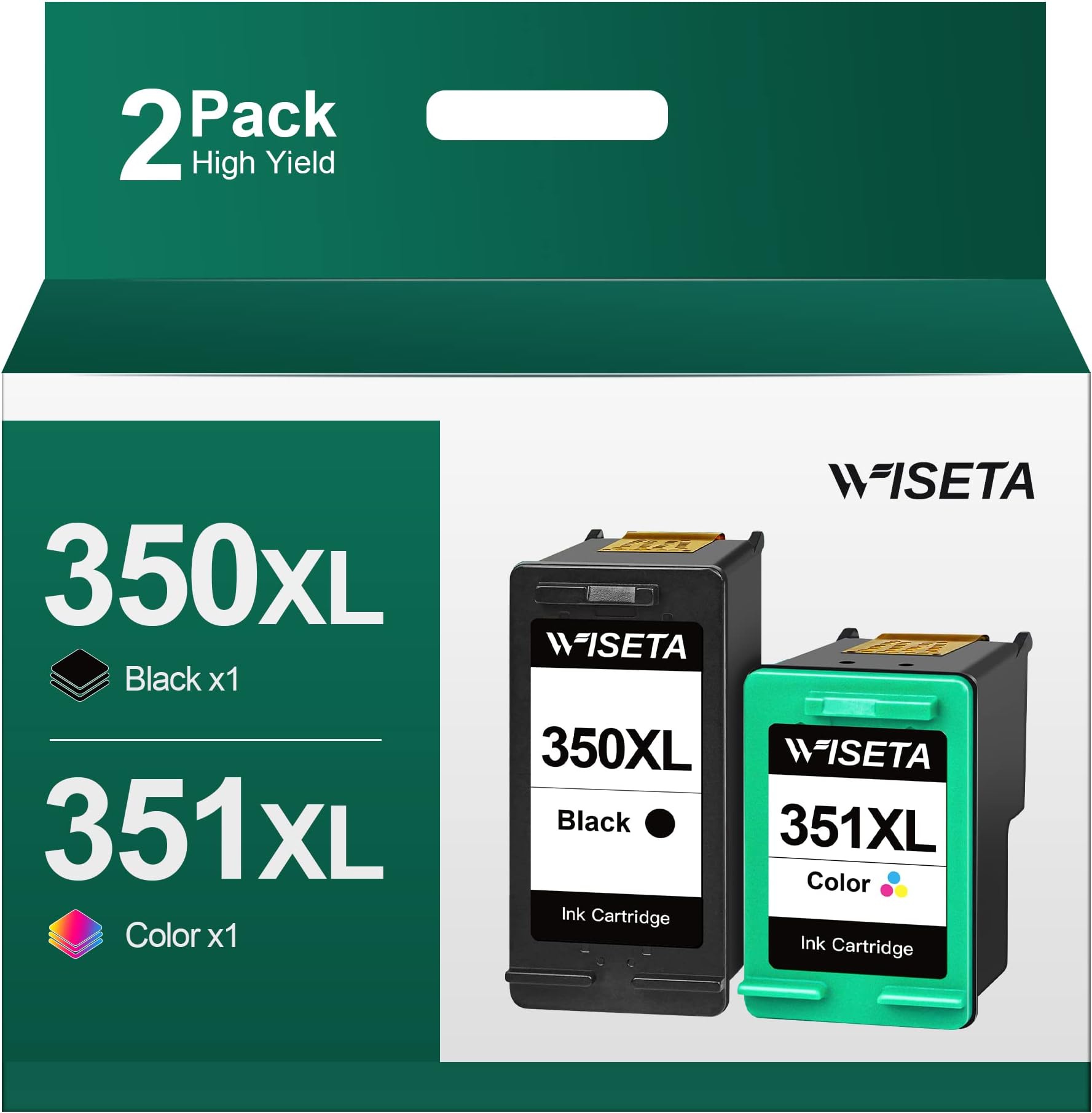 HP 350XL Cartouche d'Encre Noire grande capacité Authentique (CB336EE ...
