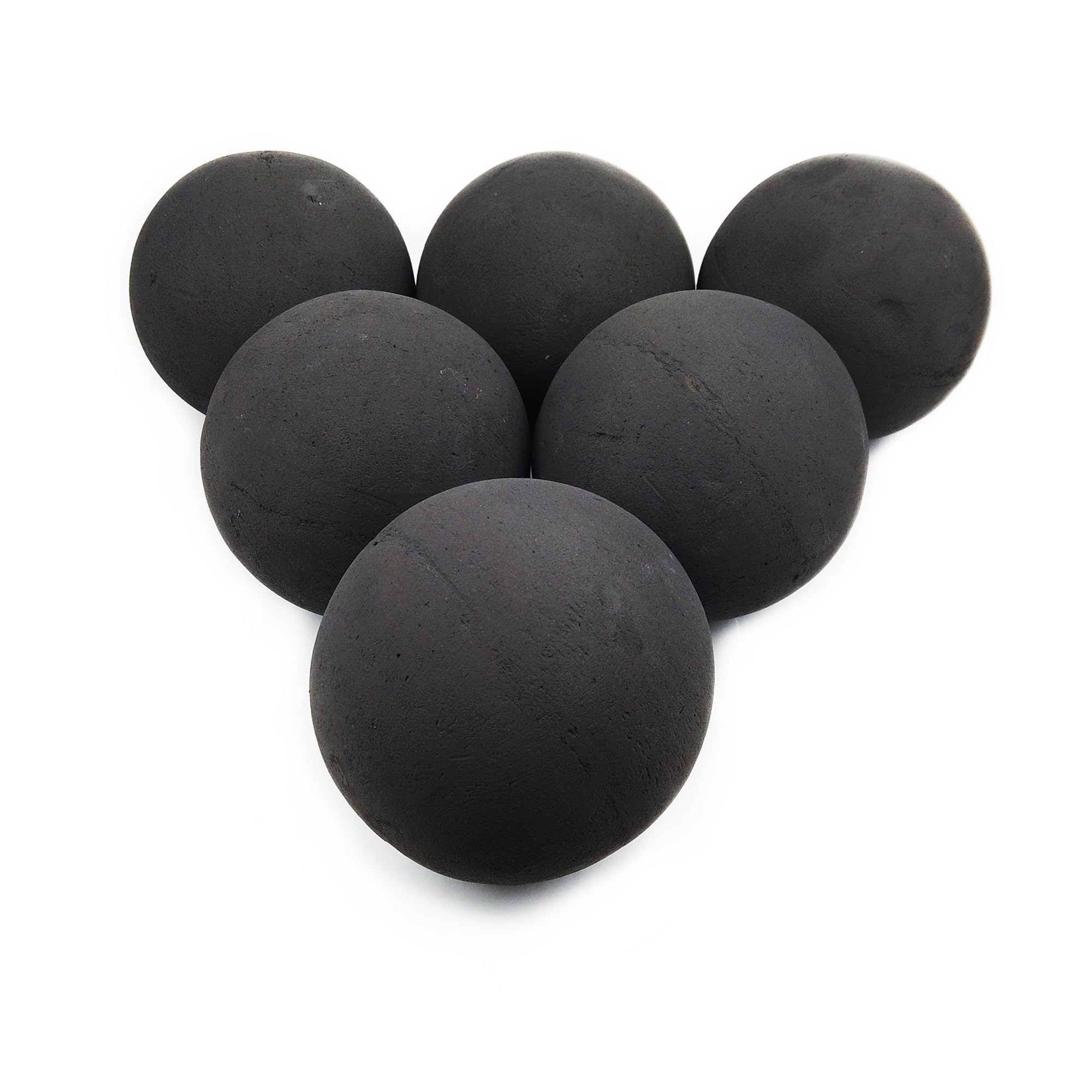 Amazon.com: TWINKLING Ceramic Fire Balls, Fire Balls, Round Tempered ...