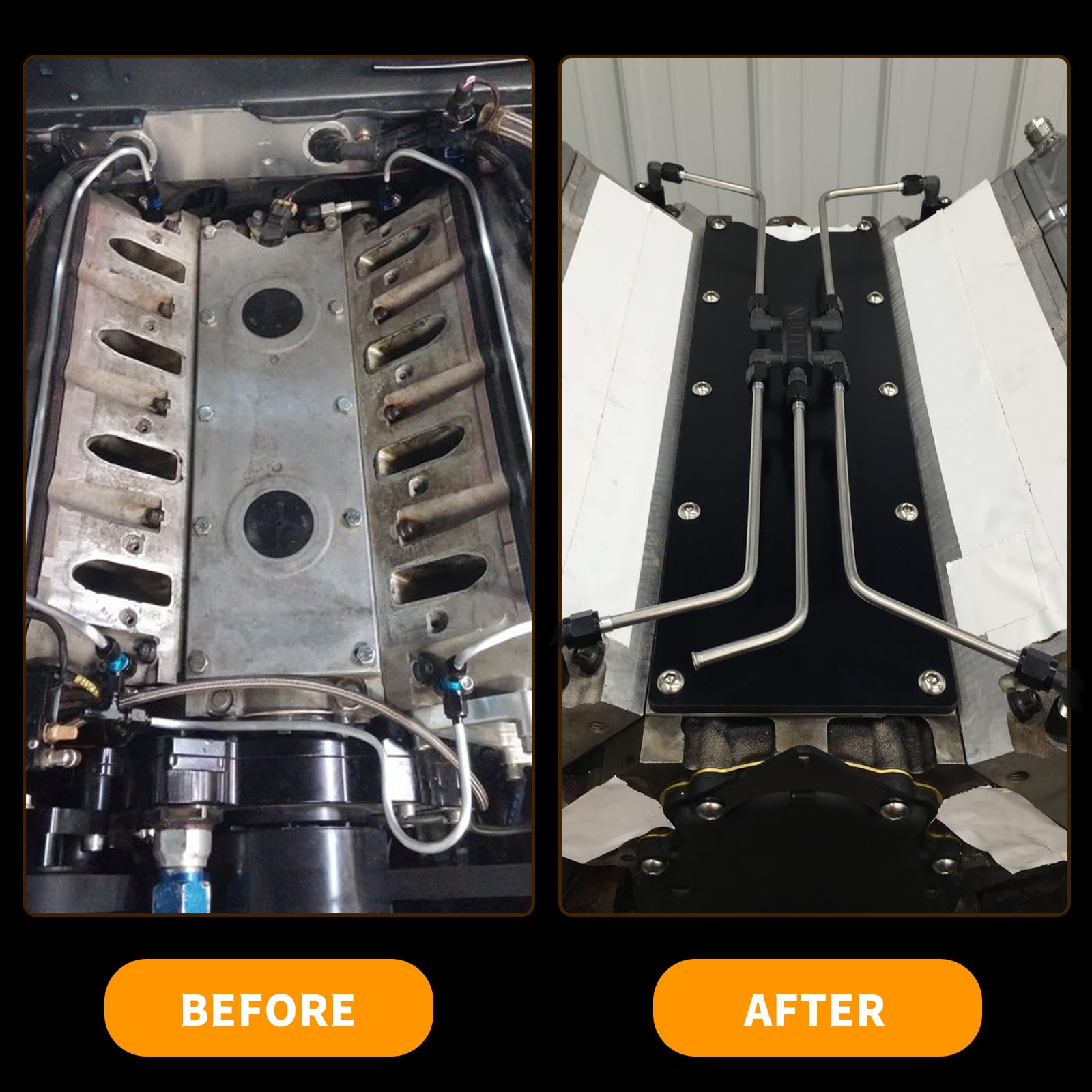 Snapklik.com : Edicapo LS Coolant Crossover Steam Vent Kit Compatible