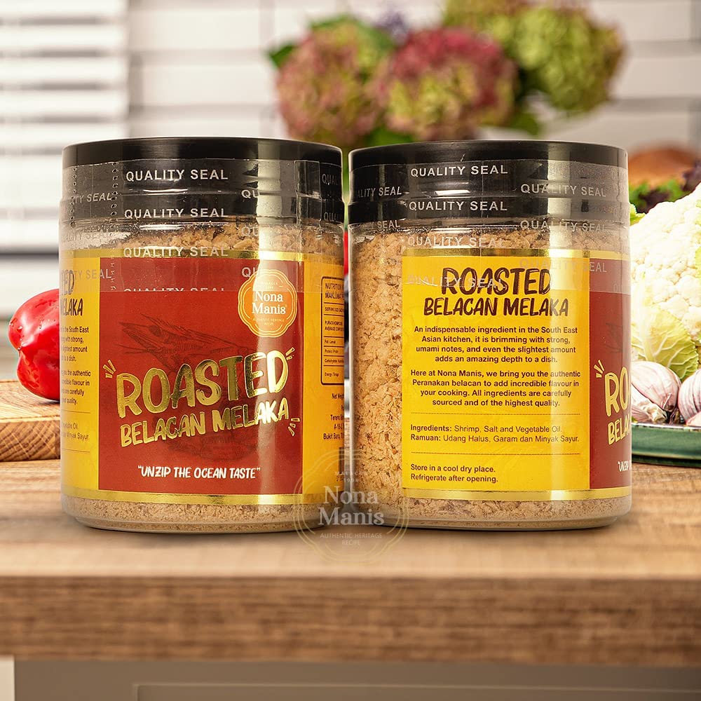 Buy NONA MANIS® Roasted Shrimp Paste Belacan Terasi Granulated Powder ...