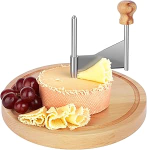 Cheese Curler, Stainless Steel Cheese Shaver, 8.7 Inch Cheese Cutter ...