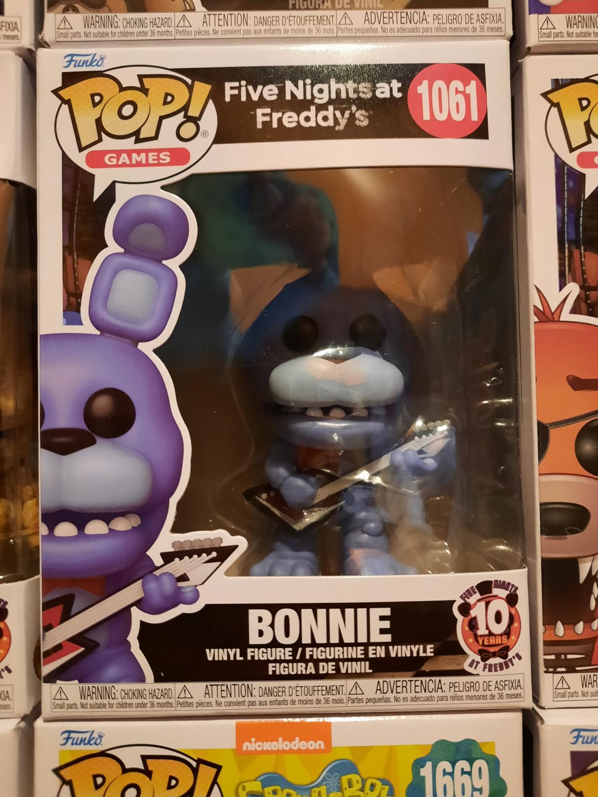 Funko POP! Games: Five Night's at Freddy's (FNAF) - Bonnie - Figura in ...