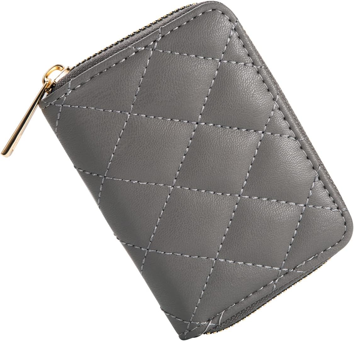 Amazon.com: Facai RFID Small Wallet Women Mini Credit Card Holder ...