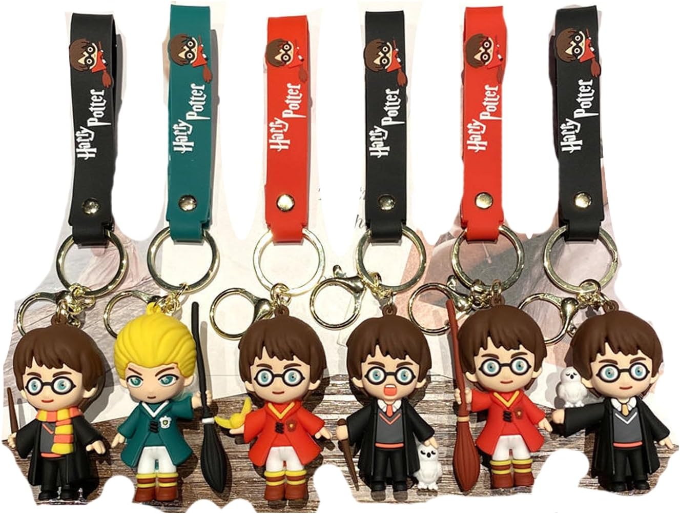 Amazon.co.jp: [Allendo] ハリーポッター 周辺 立体キーホルダー ペンダント かわいい バッグ飾り 車のキー飾り バッグ ...