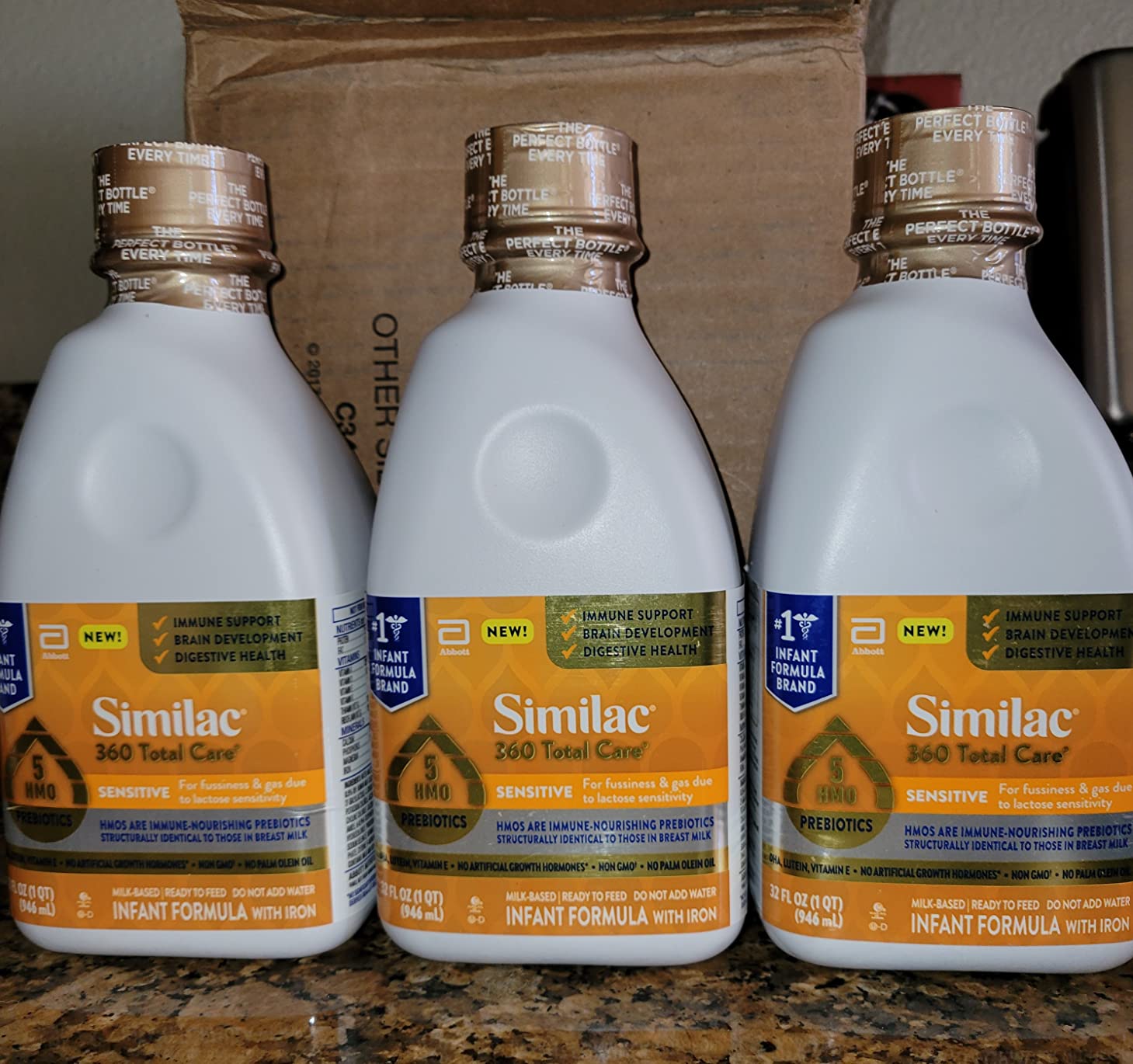 Amazon.com: Similac 360 Total Care Sensitive Infant Formula for ...