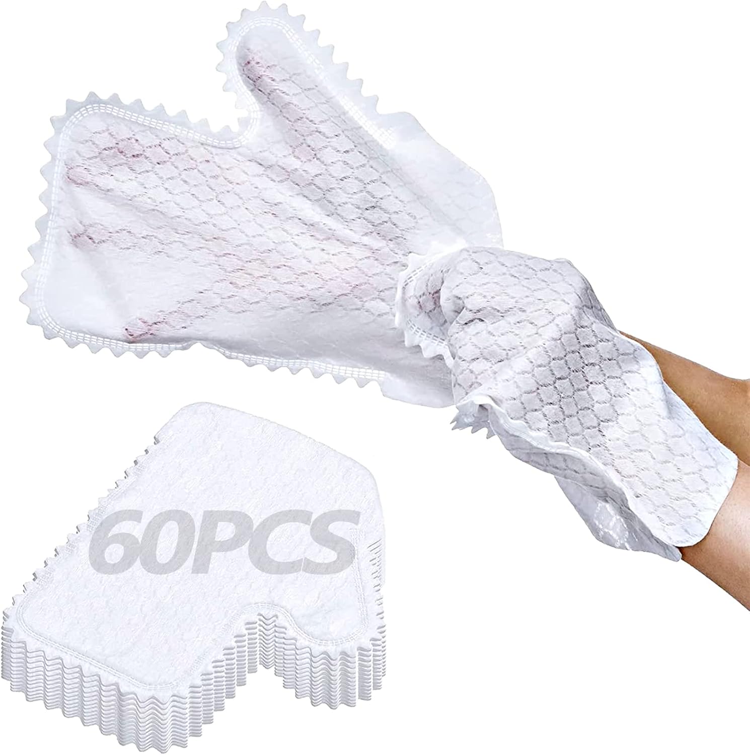 Amazon.com: 60 Pieces Microfiber Dusting Cloths Gloves,Dust Wipes,Grabs ...