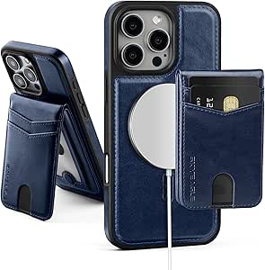 Amazon.com: SkyEagle Compatible with Magsafe 2 in 1 Detachable iPhone 16 Pro Max Wallet Case ...